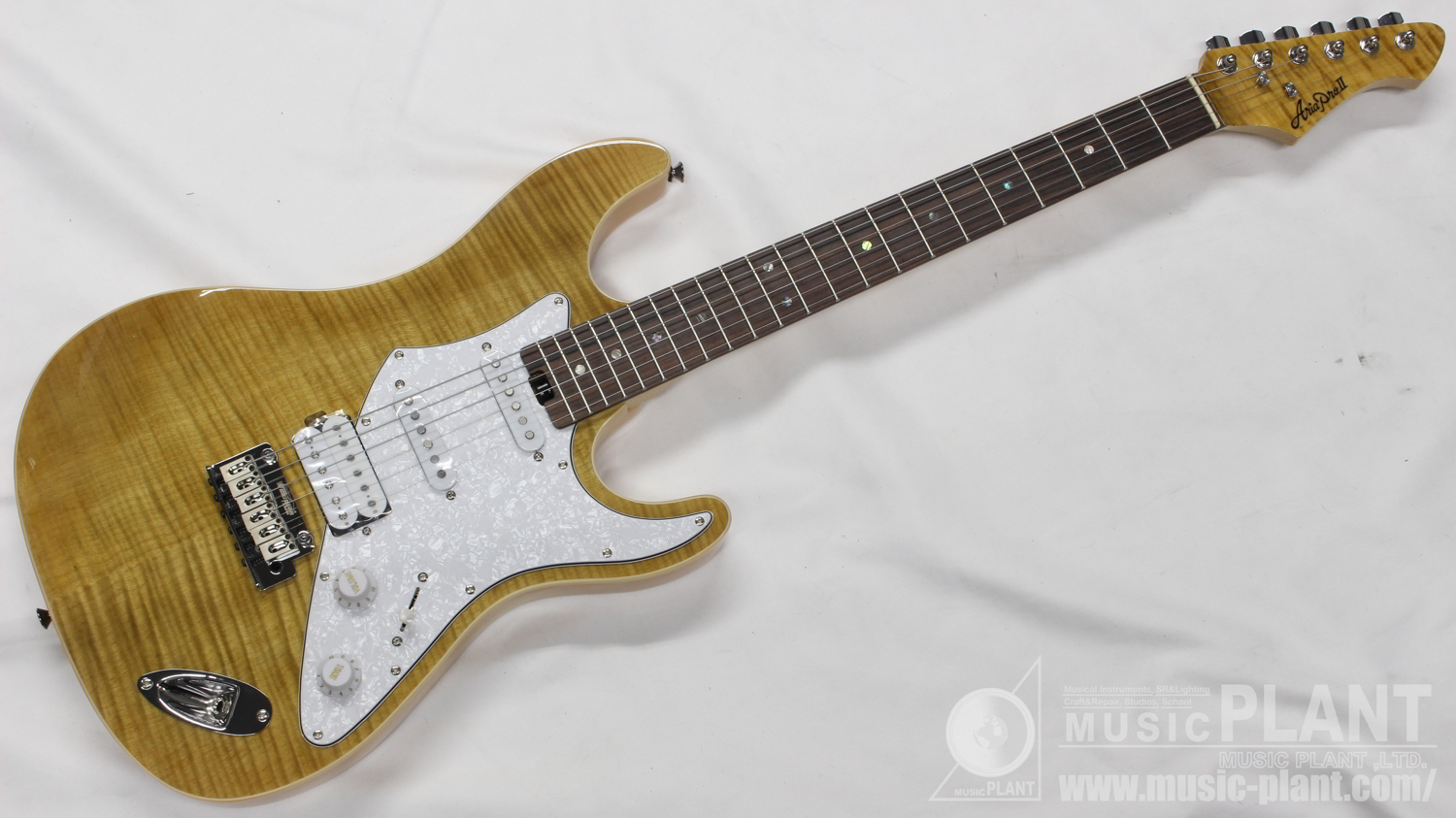 ARIA PRO II Aria Evergreenシリーズ エレキギター714-AE200 YG新品在庫状況をご確認ください | MUSIC PLANT WEBSHOP